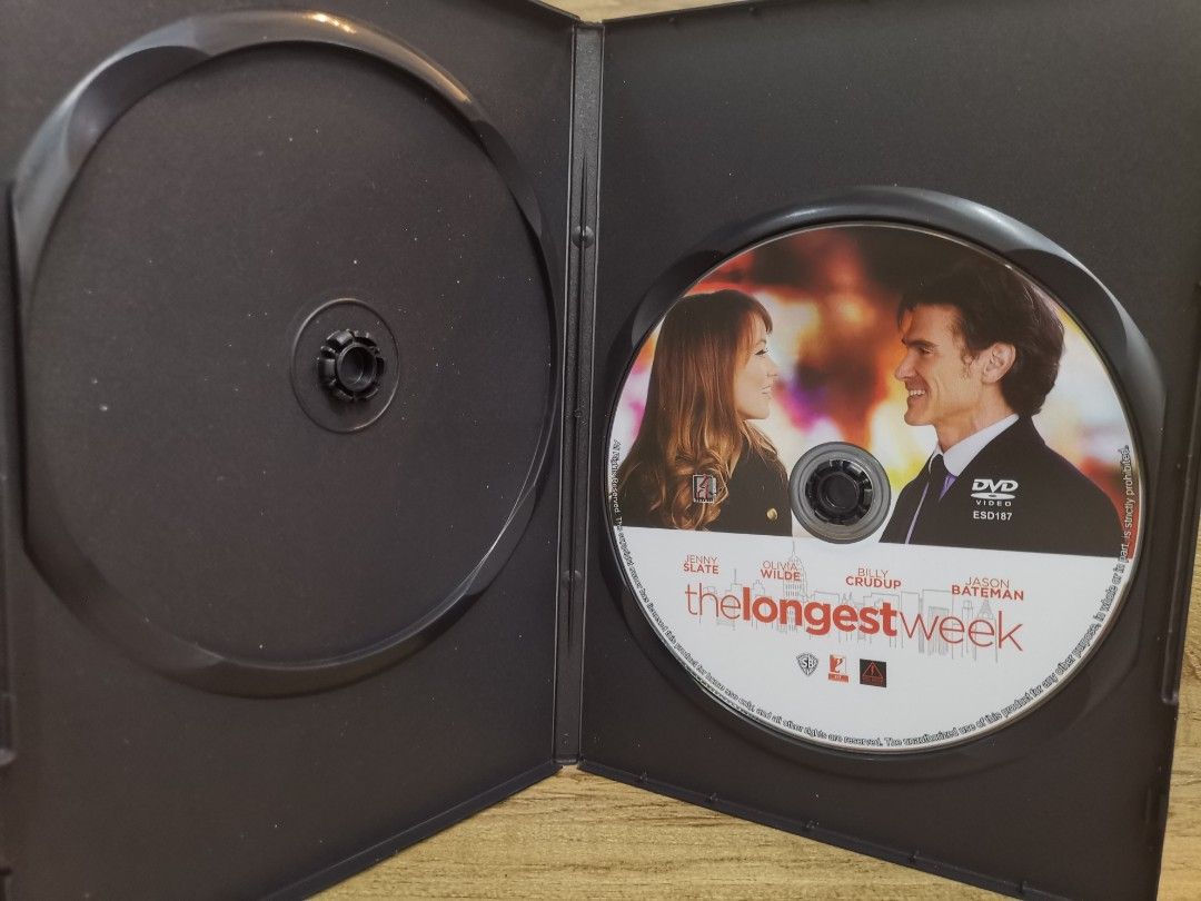 (DVD) THE LONGEST WEEK, Hobbies & Toys, Music & Media, CDs & DVDs on ...