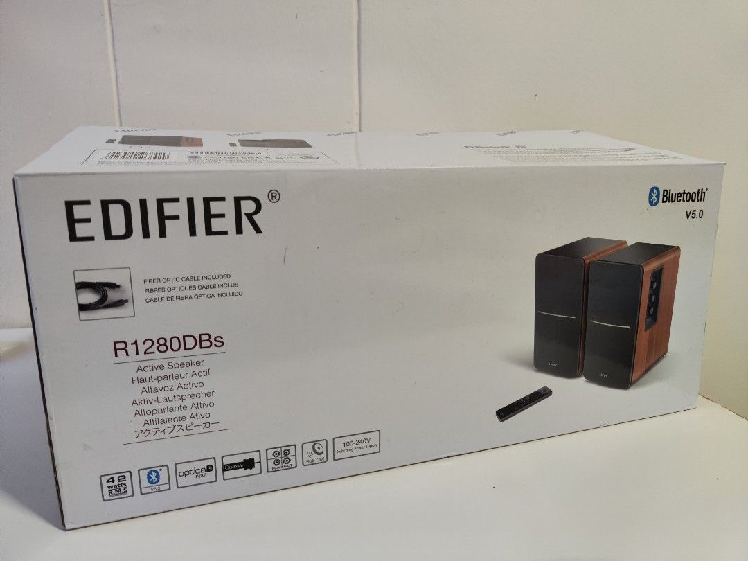 Edifier R1280DBS Bookshelf Speaker, Audio, Soundbars, Speakers ...