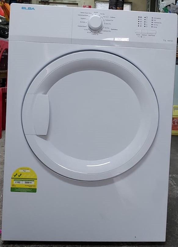 ELBA 7KG AIR VENTED DRYER - Refurbished Set, TV & Home Appliances ...