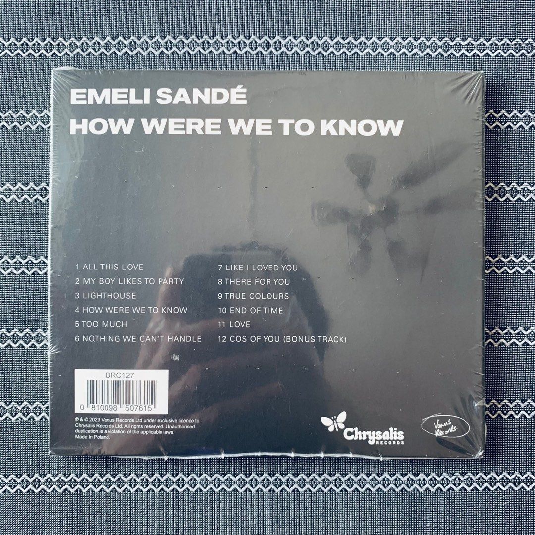 Emeli Sandé - How Were We To Know [Imported Edition] CD, Hobbies & Toys ...