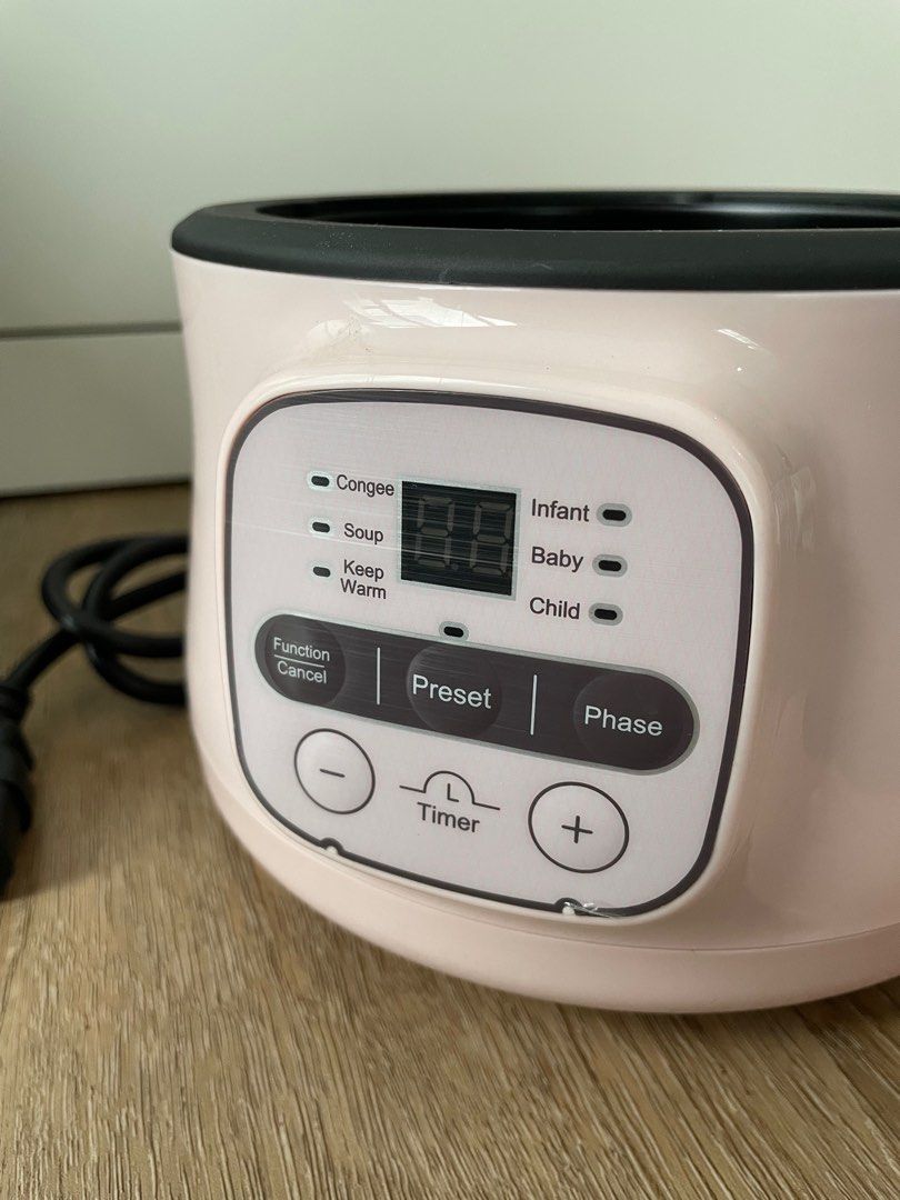 Emily Slow Cooker 0.8L - Alat Masak MPASI, Kitchen & Appliances di ...