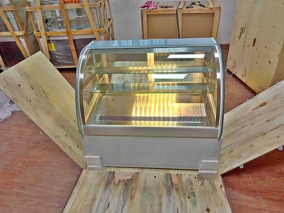 EP-50 CURVE CAKE CHILLER DISPLAY SHOWCASE, TV & Home Appliances ...