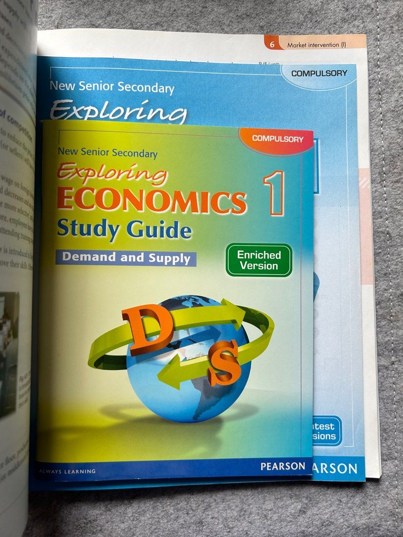 [全新]Exploring economics textbook 經濟學 經濟教科書 中學教科書 economy, 興趣及遊戲, 書本 ...