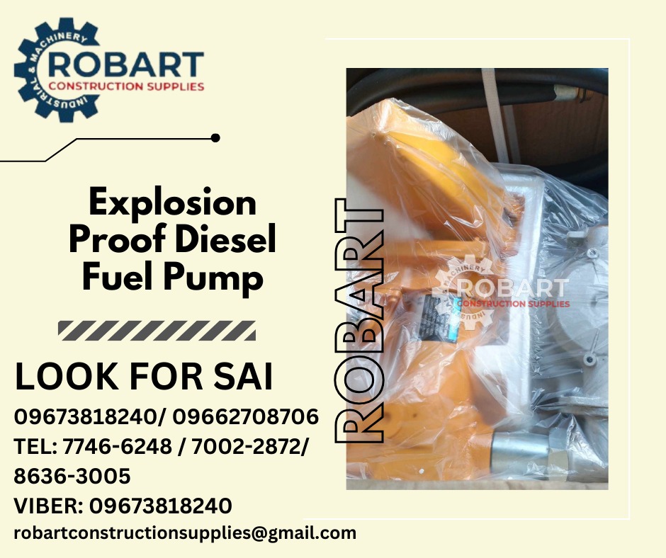 Explosion Proof Diesel Fuel Pump, Commercial & Industrial, Construction ...