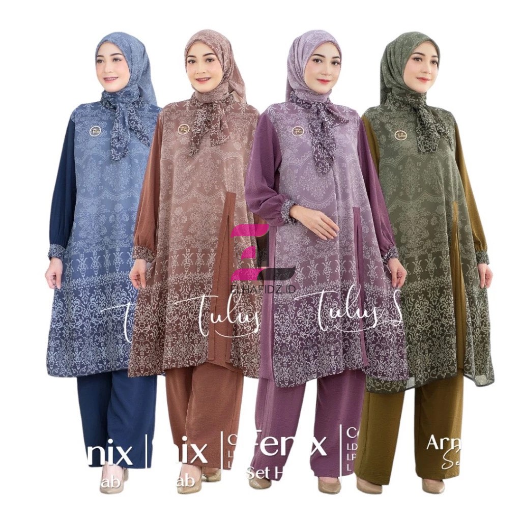 Fenix set, Women's Fashion, Muslimah Fashion, Baju Kurung & sets on ...