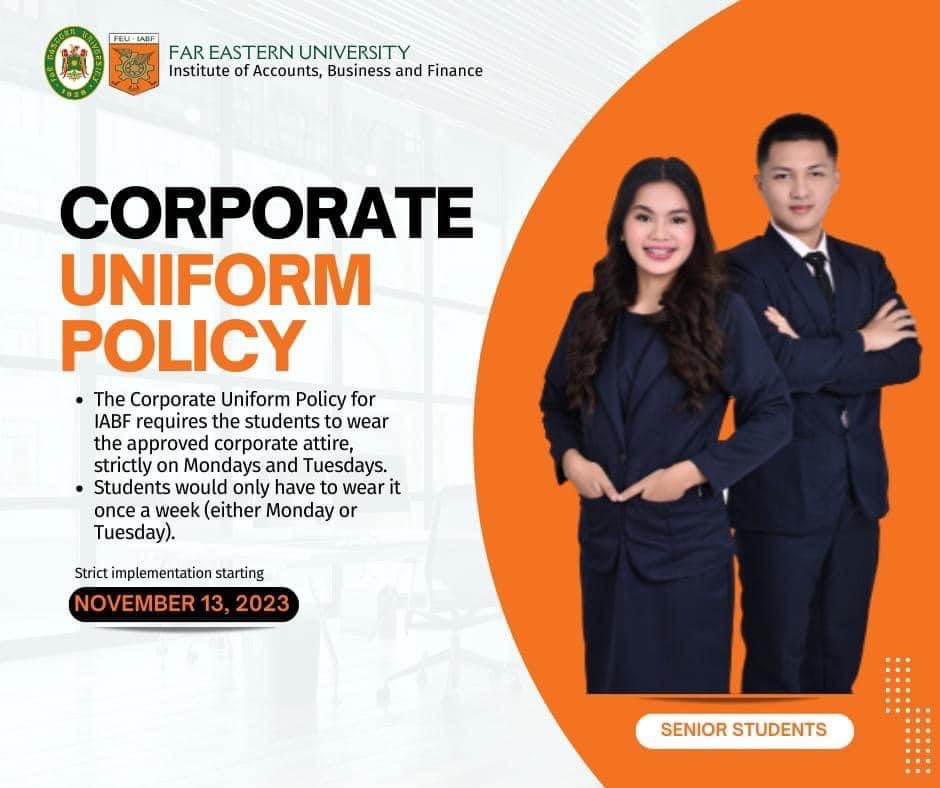 FEU 4th year IABF corporate attire, Women's Fashion, Dresses & Sets ...