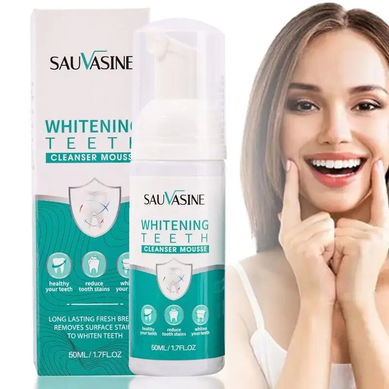 Foam Toothpaste Teeth Whitening Freshen Breath Mousse Easy To Use ...