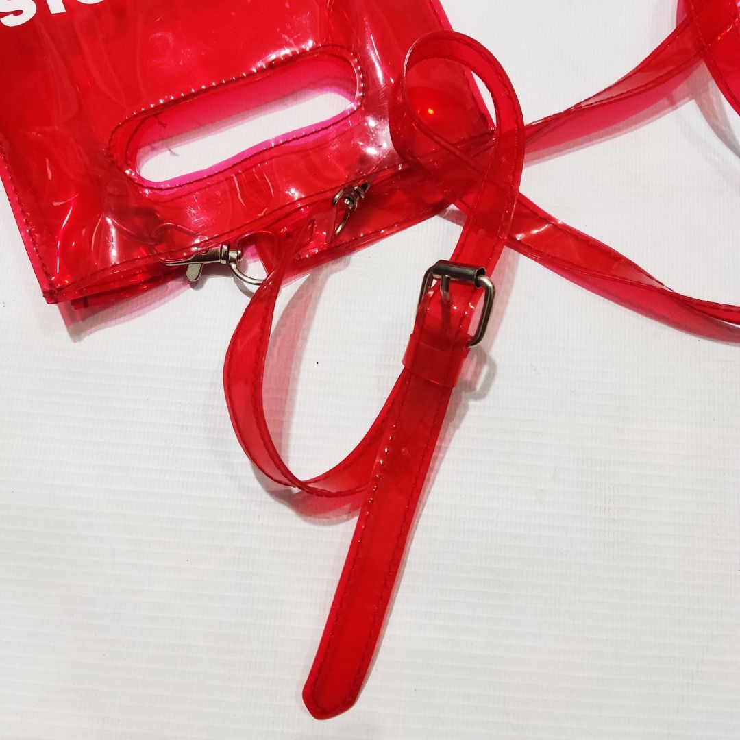 FRAPBOIS JAPAN - PVC Translucent Sling Bag, Men's Fashion, Bags, Sling ...
