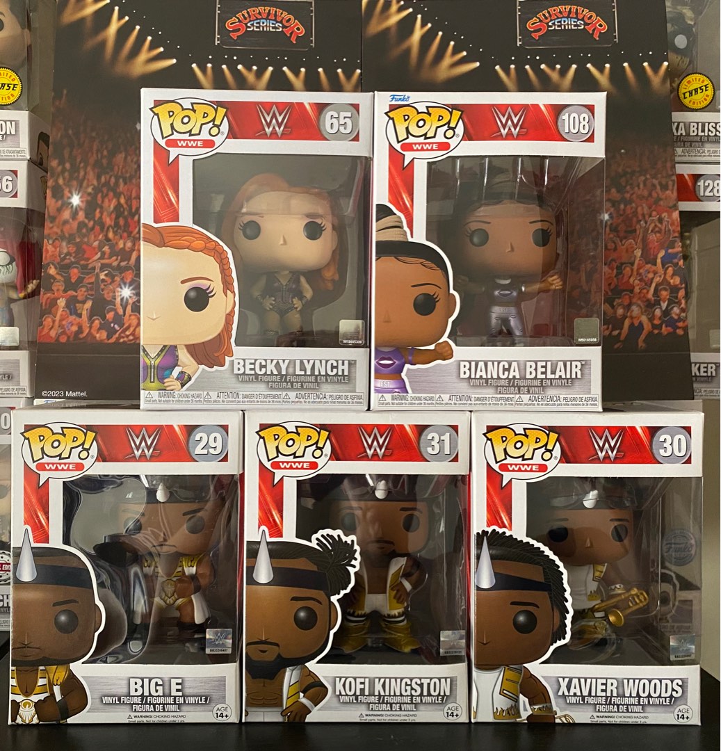 *From $18 each* WWE Funko Pops, Hobbies & Toys, Toys & Games on Carousell