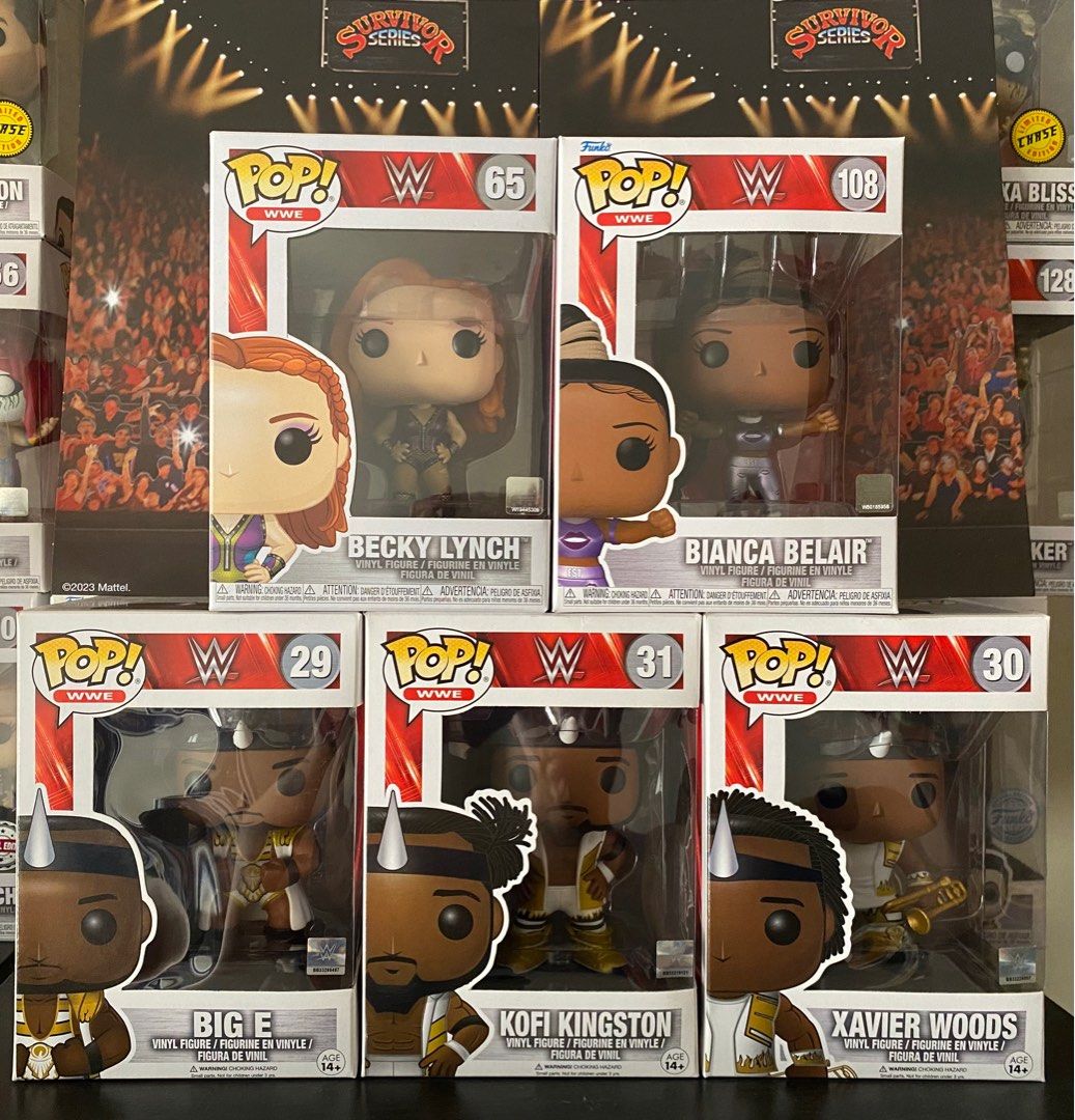 *From $18 each* WWE Funko Pops, Hobbies & Toys, Toys & Games on Carousell