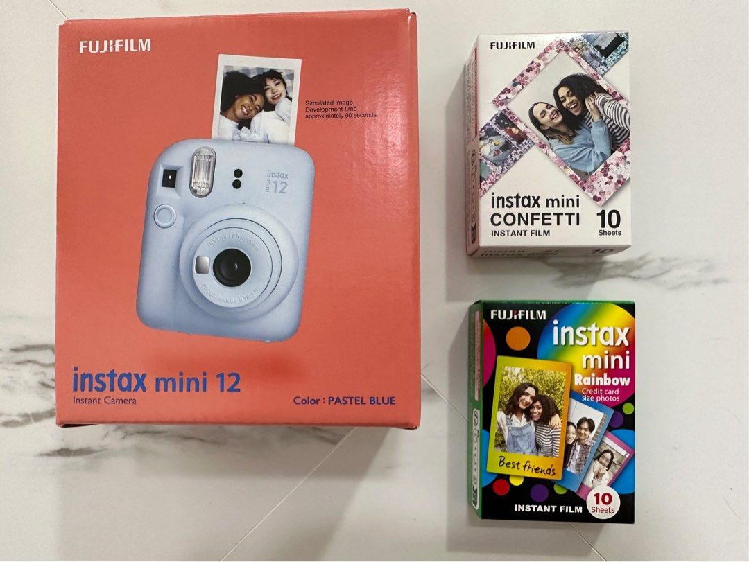 Fujifilm Instax Mini 12 Combo Kit, Photography, Cameras on Carousell