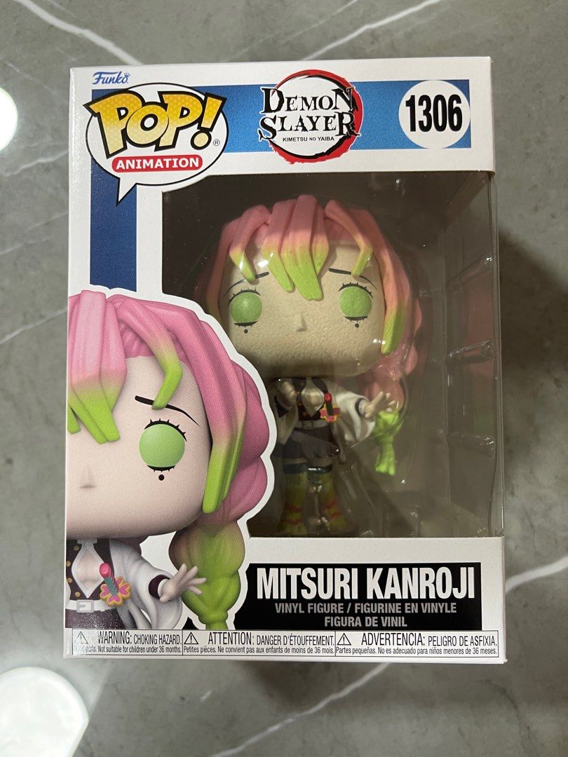 Funko POP! #1306 Demon Slayer Mitsuri Kanroji, Hobbies & Toys, Toys ...