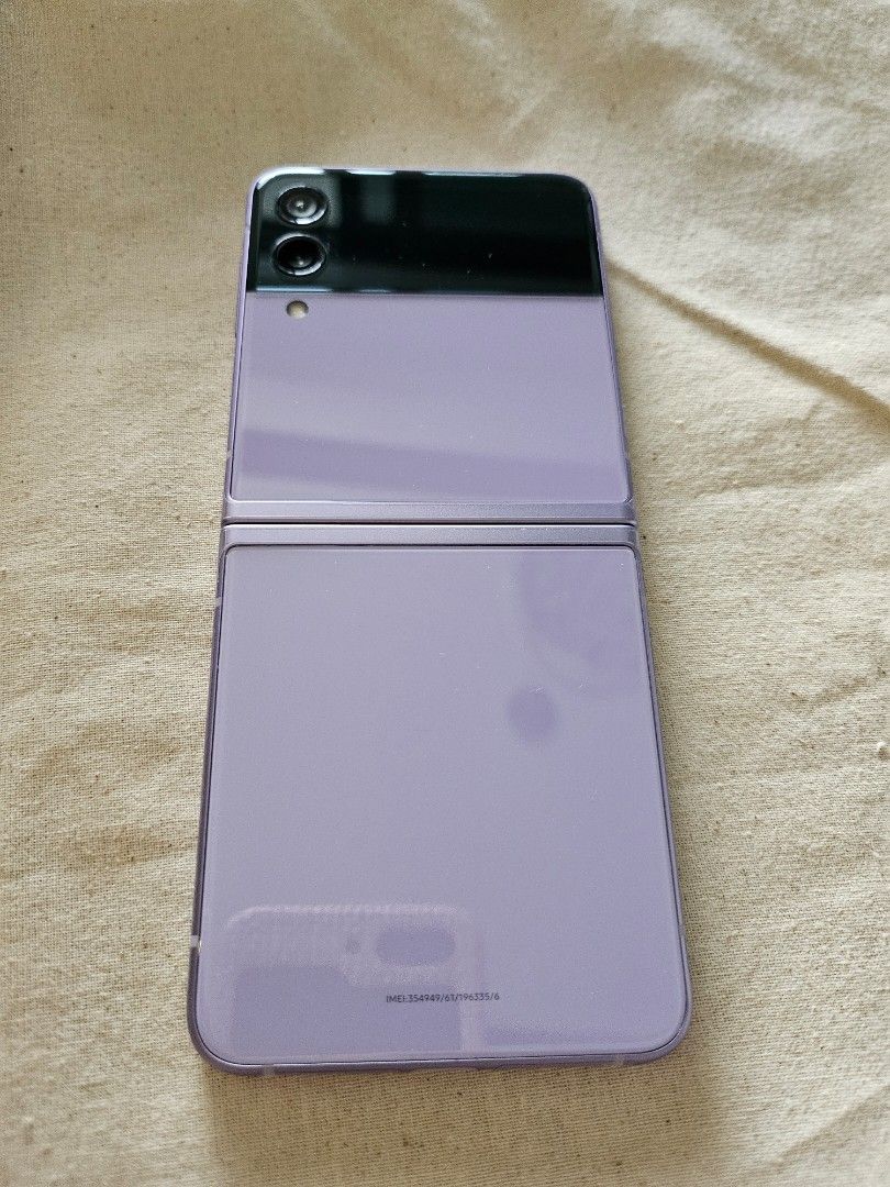 Galaxy Z Flip 3 Lavender 256GB, Mobile Phones & Gadgets, Mobile Phones ...