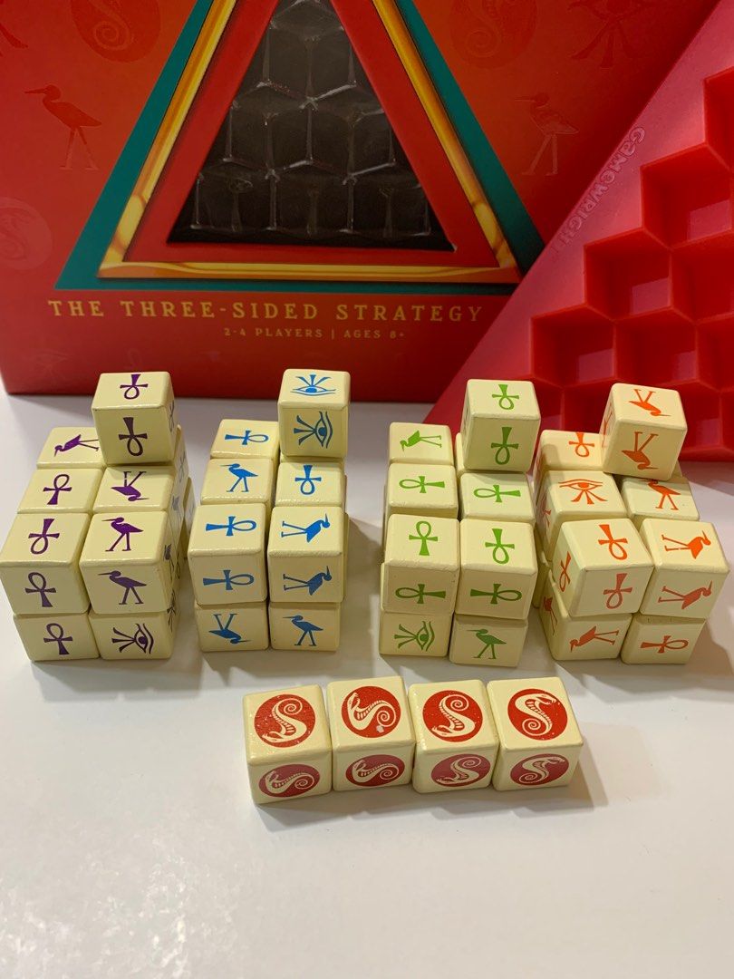GAMEWRIGHT PYRAMIX Strategy Game, Hobbies & Toys, Toys & Games on Carousell