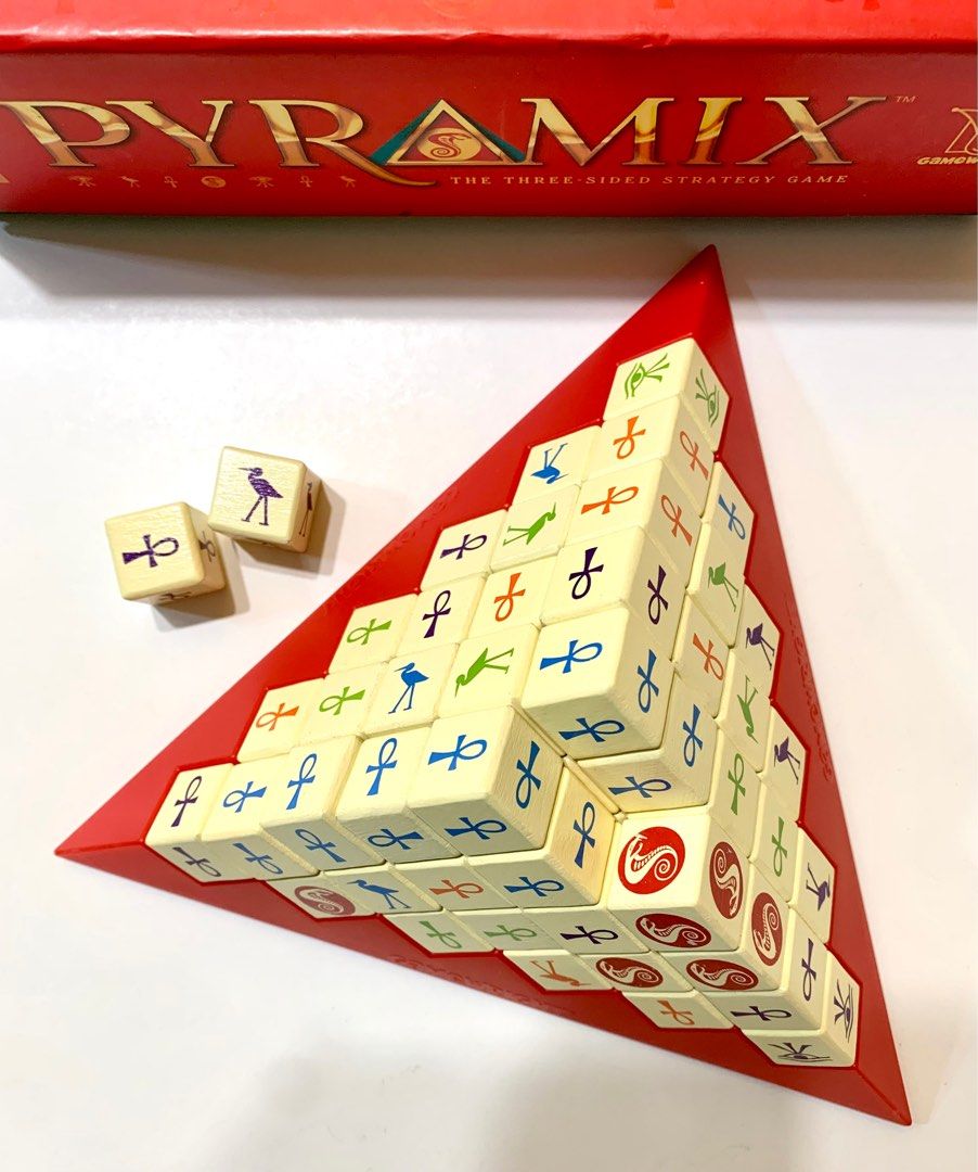 GAMEWRIGHT PYRAMIX Strategy Game, Hobbies & Toys, Toys & Games on Carousell