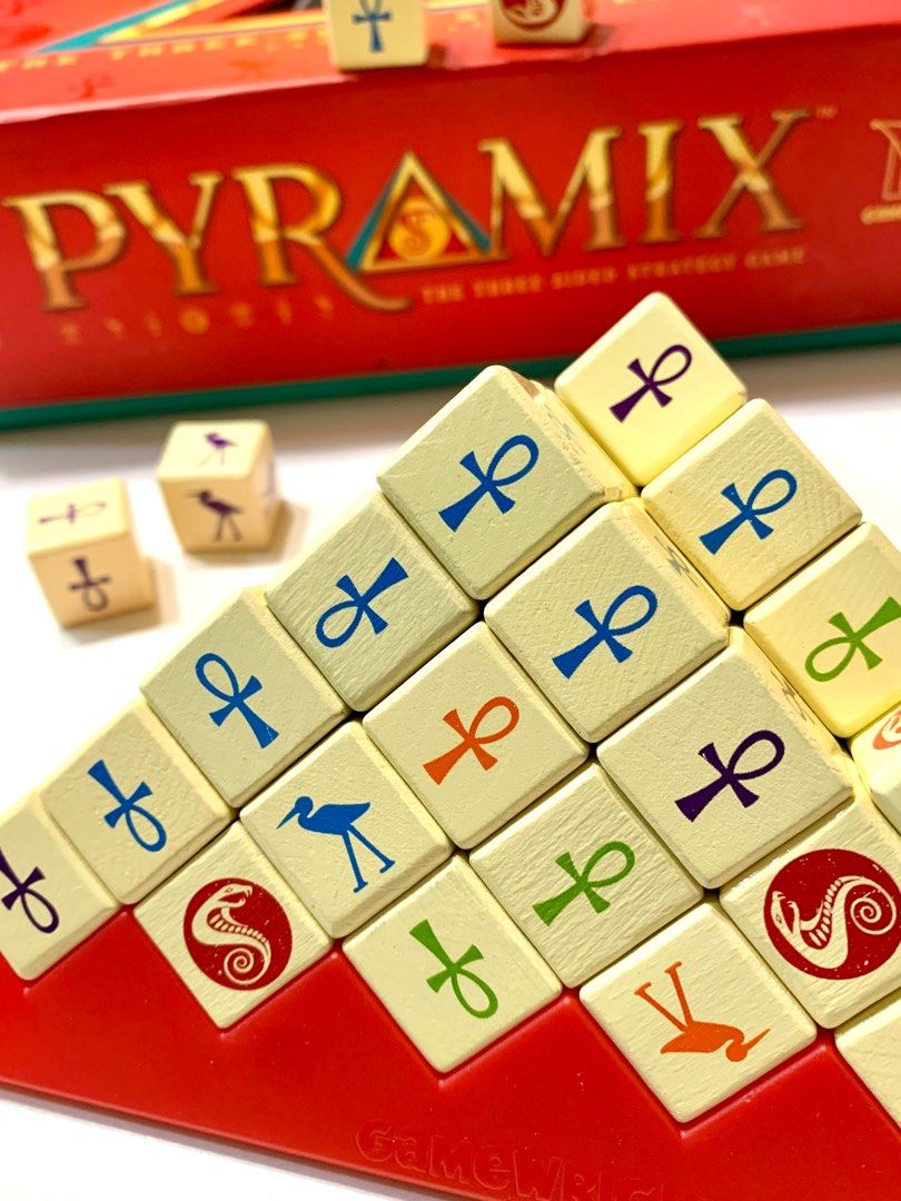 GAMEWRIGHT PYRAMIX Strategy Game, Hobbies & Toys, Toys & Games on Carousell