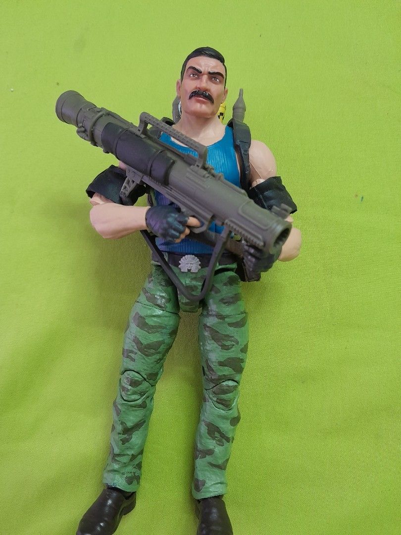 Gi joe custom repaint bazooka marvel legends, Hobbies & Toys, Toys ...
