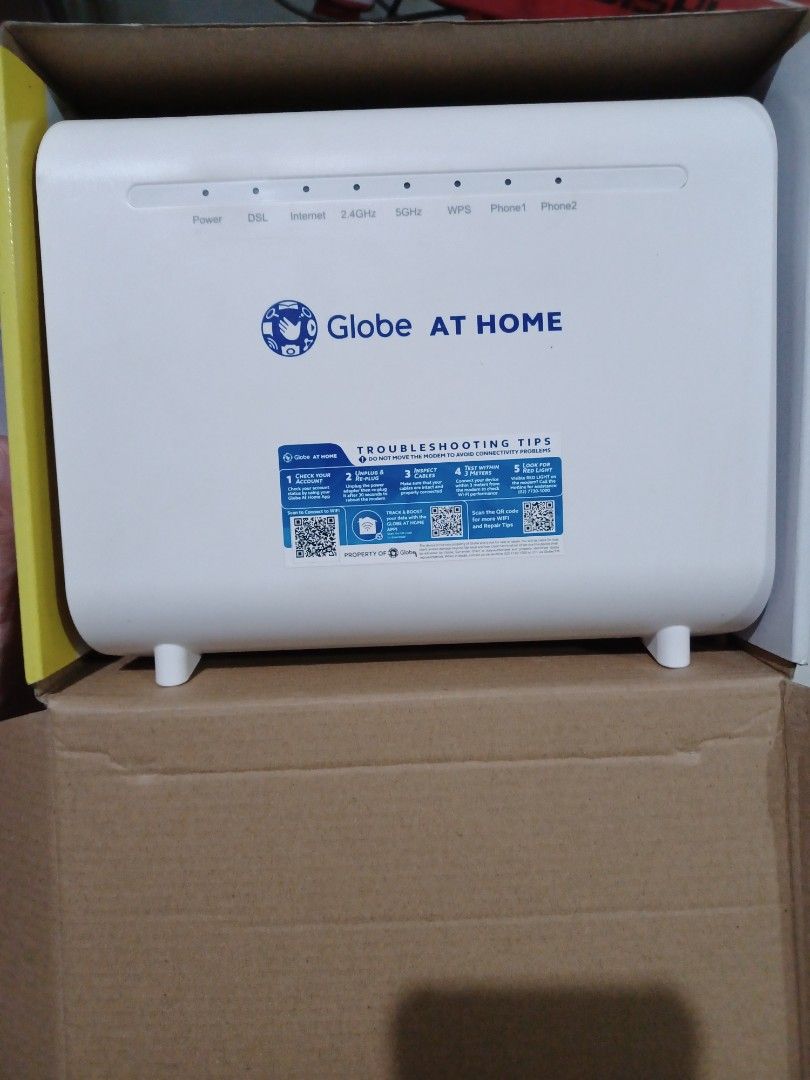 Globe at Home Postpaid Modem Router, Computers & Tech, Parts ...