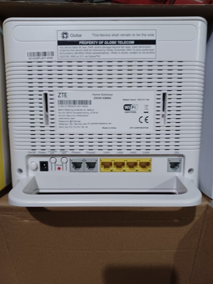 Globe at Home Postpaid Modem Router, Computers & Tech, Parts ...