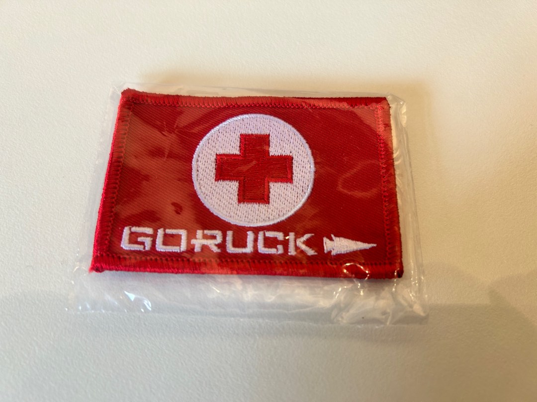 Goruck First Aid Patch, Men's Fashion, Bags, Belt bags, Clutches and Pouches on Carousell