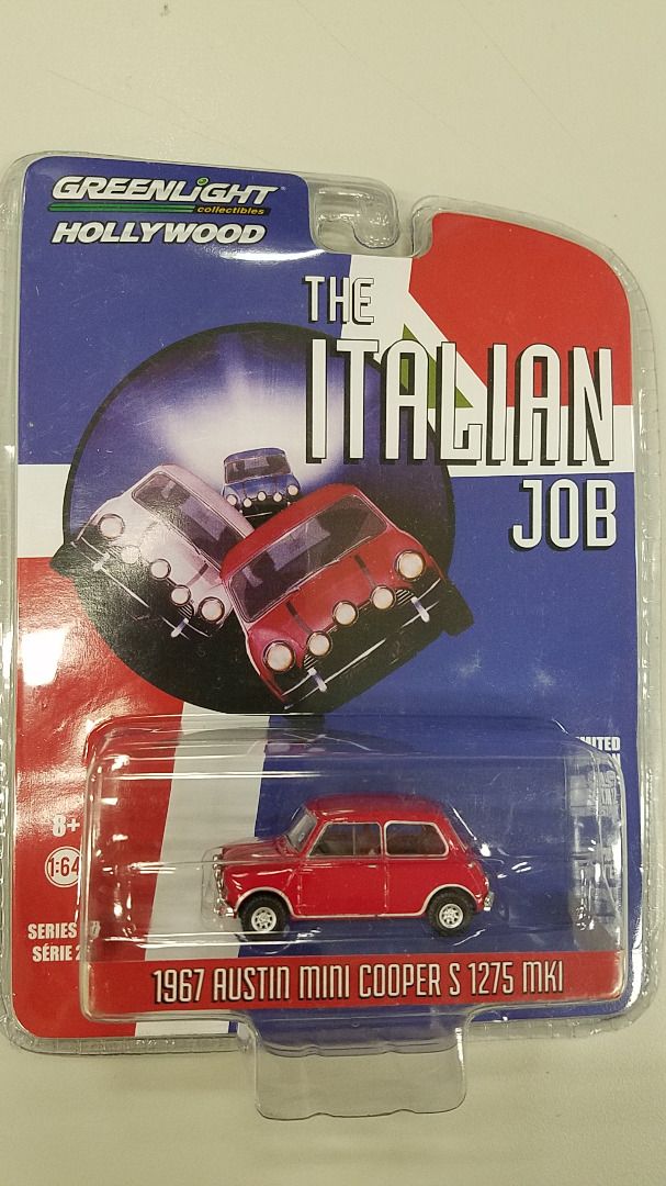 Greenlight Hollywood The Italian Job Mini Cooper, 興趣及遊戲, 玩具 & 遊戲類 ...