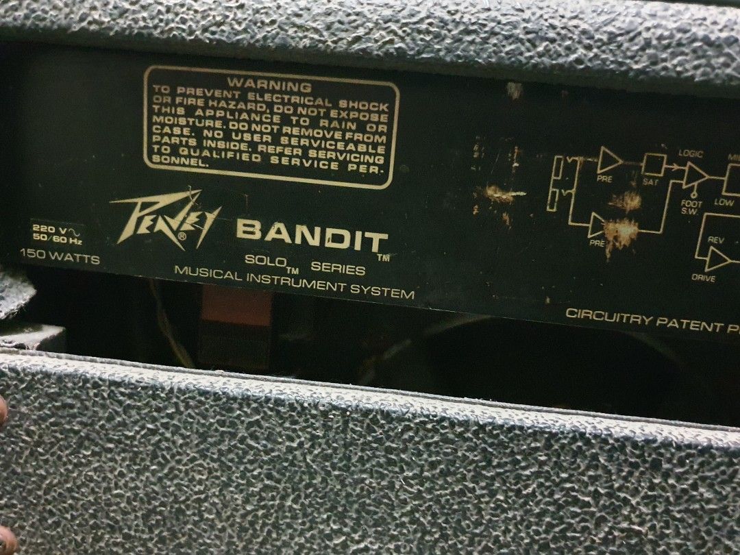 Peavey Bandit Guitar Amplifier, Hobbies & Toys, Music & Media, Musical ...