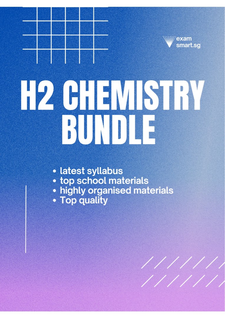 H2 Chemistry Package, Hobbies & Toys, Books & Magazines, Assessment ...