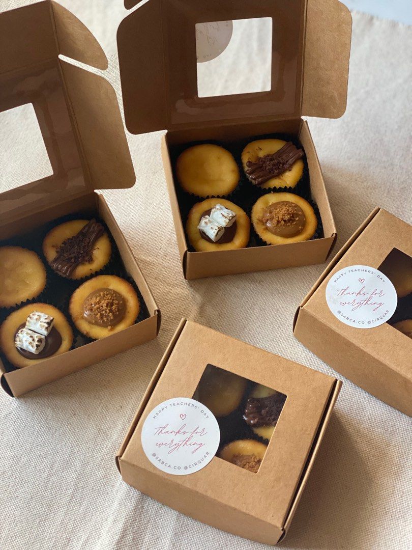Halal mini burnt cheesecake packs, Food & Drinks, Homemade Bakes on ...
