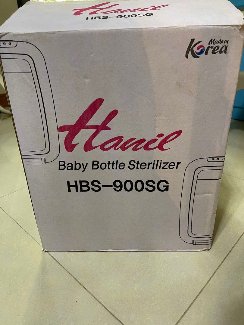 Hanil Baby Bottle UV Steriliser, Babies & Kids, Nursing & Feeding ...