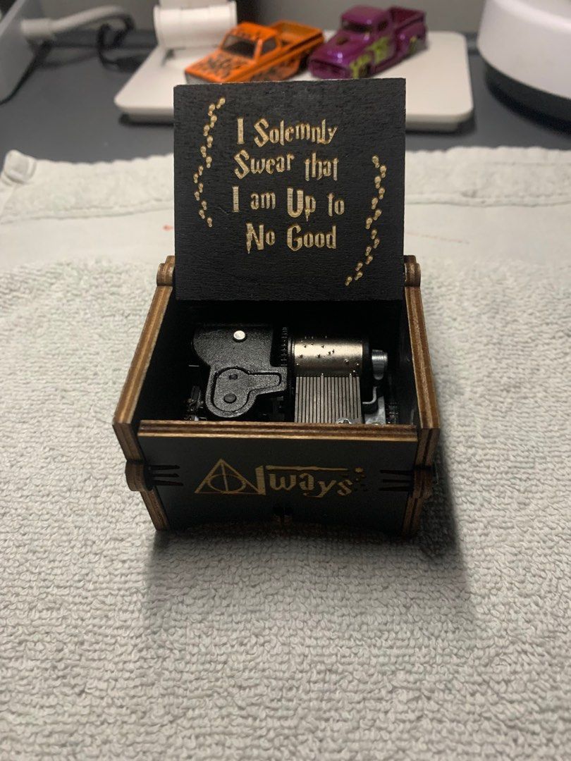 HARRY POTTER MUSIC BOX, Hobbies & Toys, Music & Media, Music ...