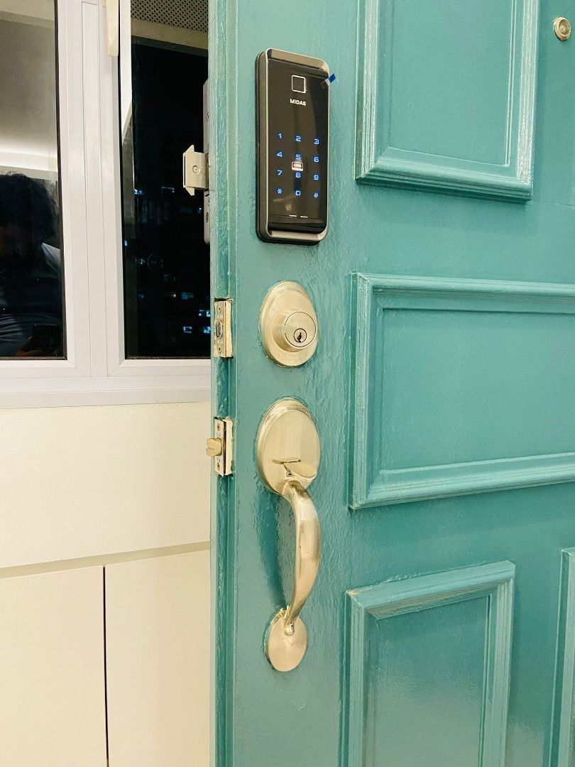 [HDB / BTO Digital Door Lock] Midas Crystal Door Lock + Midas Crystal ...