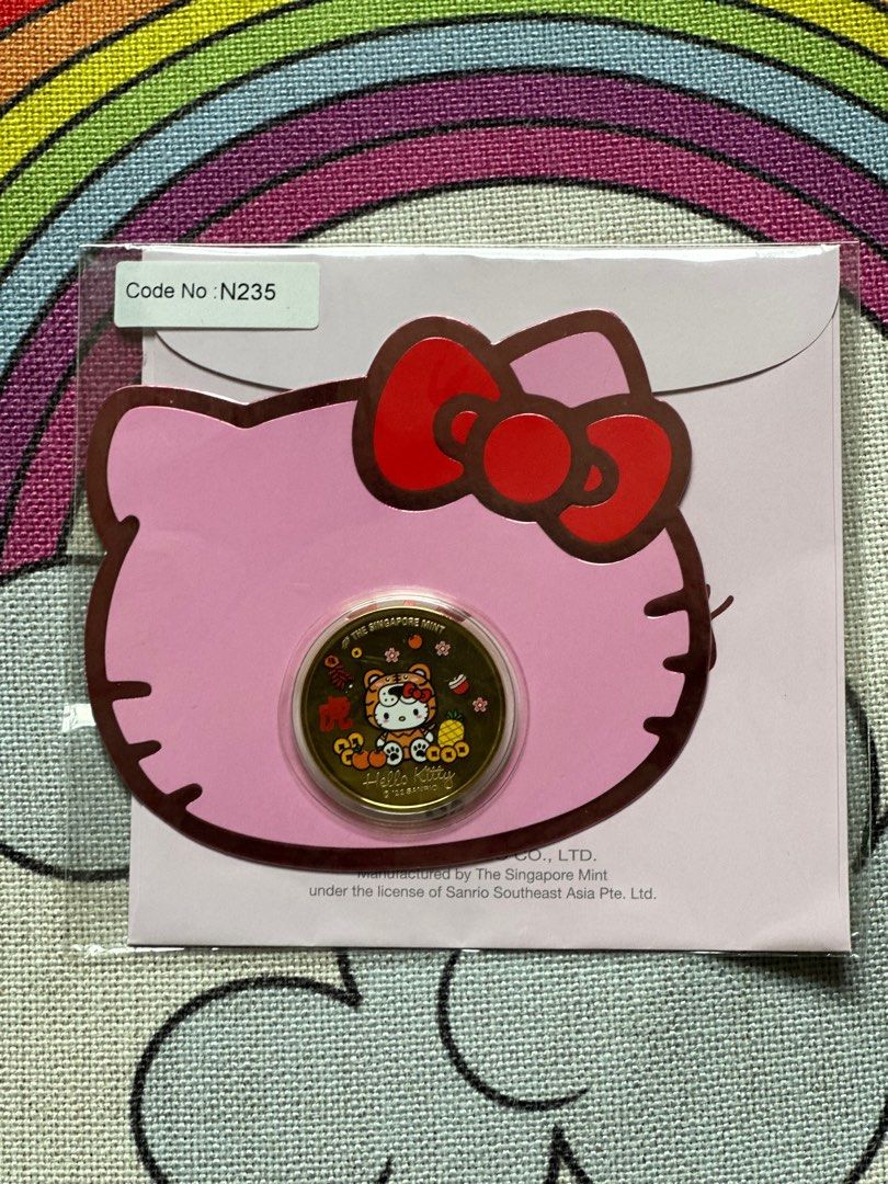 Hello Kitty Coin Tiger, Hobbies & Toys, Memorabilia & Collectibles, Fan ...