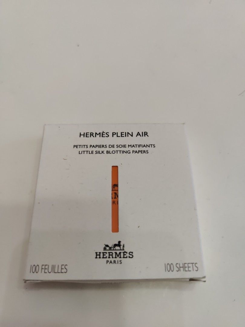 Hermes Plein Air blotting papers 100 sheets, Beauty & Personal Care ...