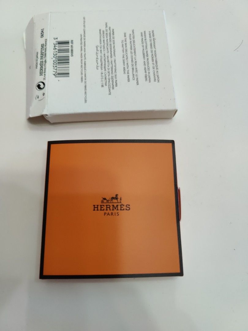 Hermes Plein Air blotting papers 100 sheets, Beauty & Personal Care ...