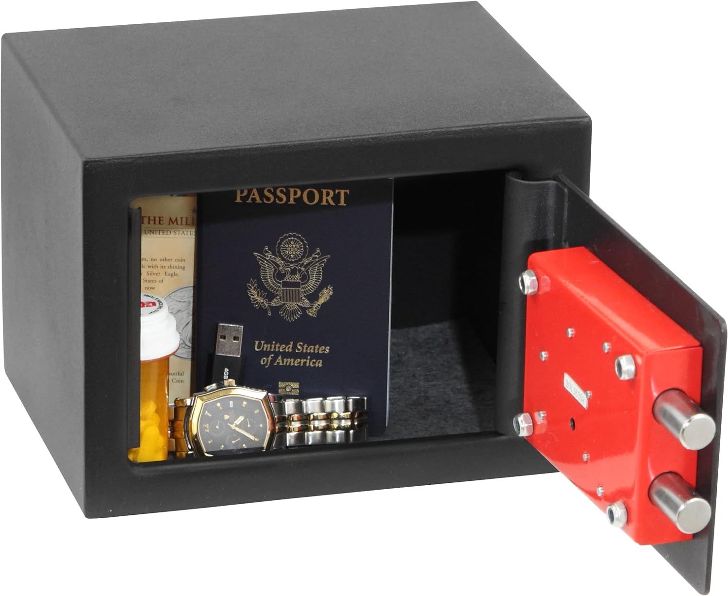 Honeywell Safes & Door Locks 5002 Small Steel Security Safe with Key ...