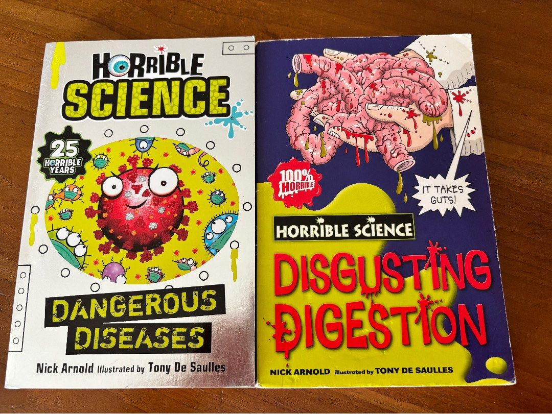 Horrible Science : Dangerous Diseases & Disgusting Digestion, Hobbies ...