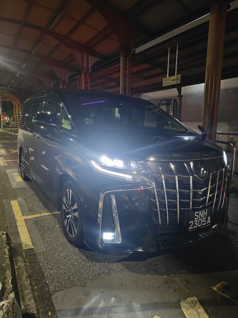 Hourly Alphard Noah Voxy Minibus, Cars, Car Rental on Carousell