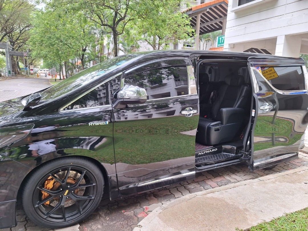 Hourly Alphard Noah Voxy Minibus, Cars, Car Rental on Carousell