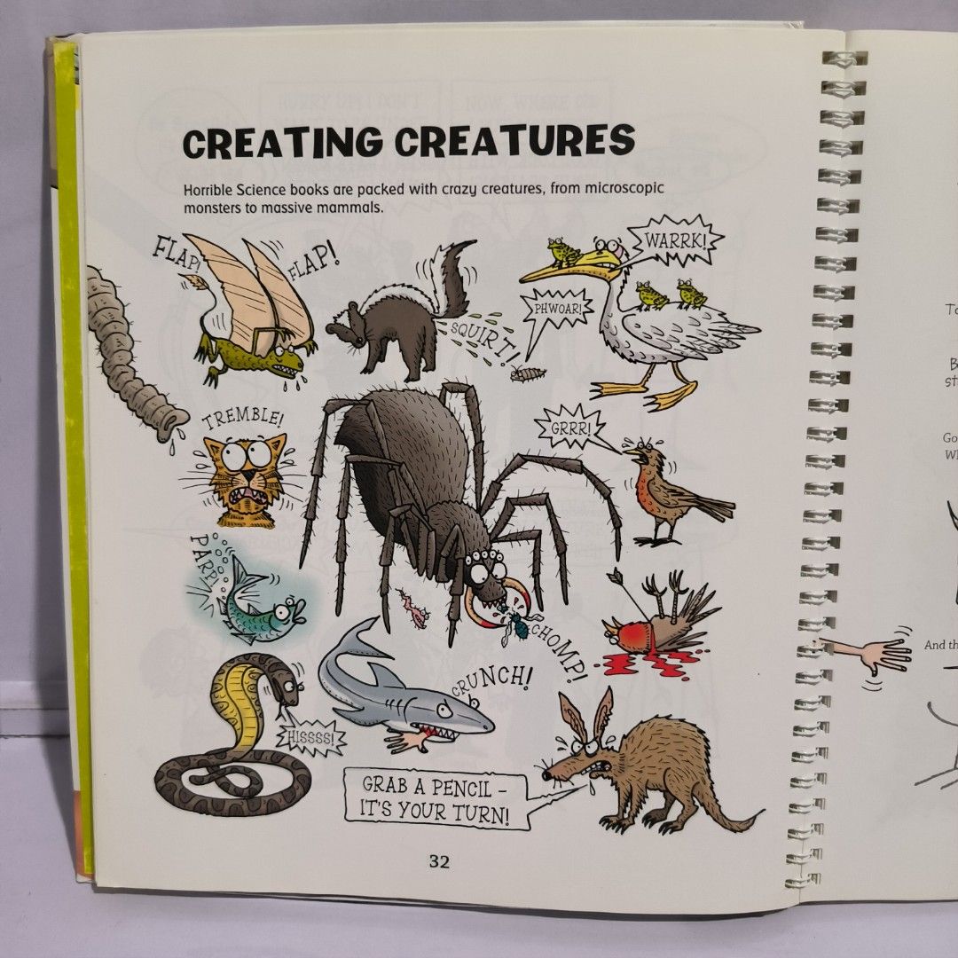 How to Draw Horrible Science, Hobbies & Toys, Books & Magazines ...