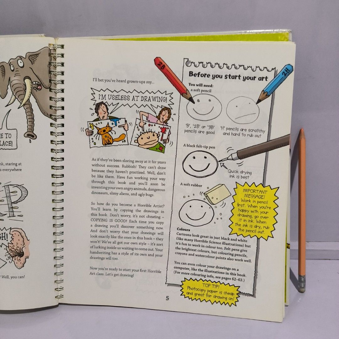 How to Draw Horrible Science, Hobbies & Toys, Books & Magazines ...
