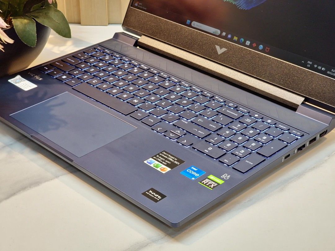HP Victus Gaming Laptop 15-fa0152tx i5-12th Gen 16GB RAM 512GB SSD FHD ...