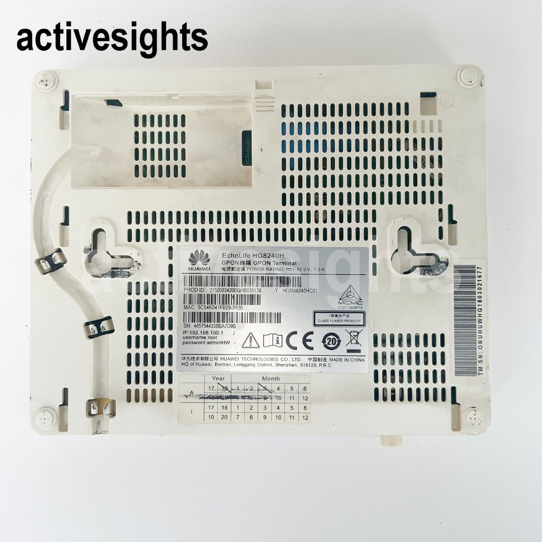 Huawei EchoLife HG8240H, Computers & Tech, Office & Business Technology ...