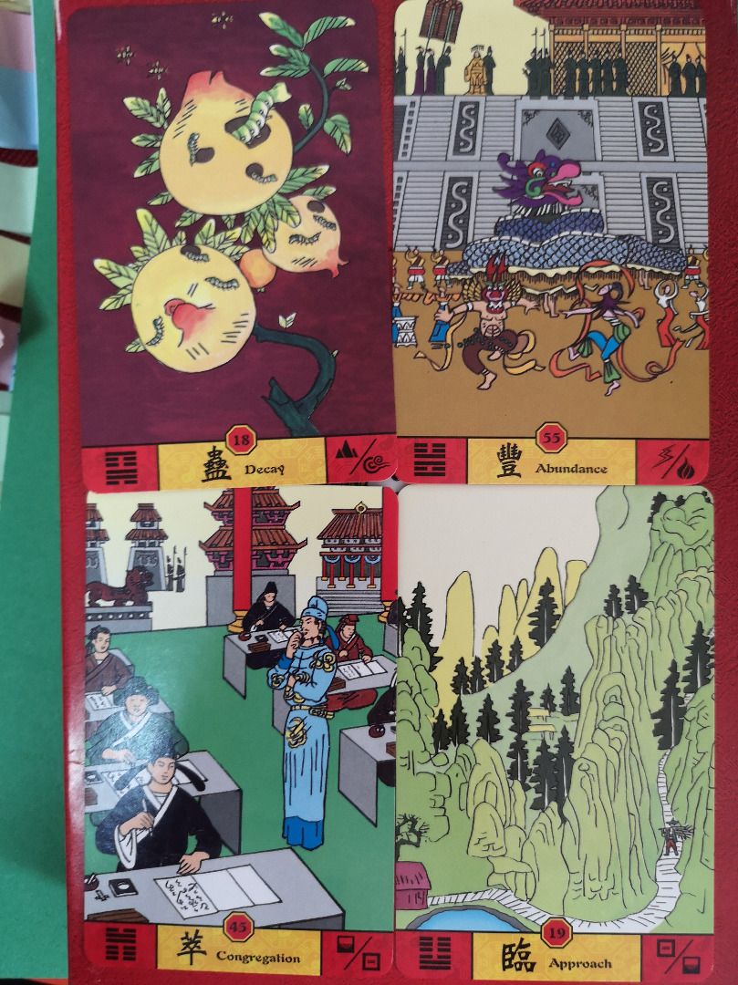 I Ching tarot. Yi Jing tarot. Tarot cards and guidebook., Hobbies ...