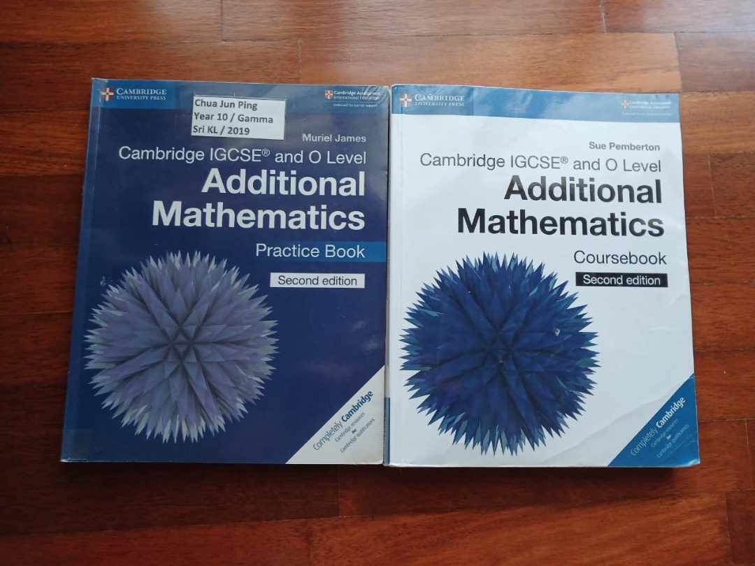 [IGCSE & SPM] Additional Mathematics & Normal Mathematics Textbooks ...