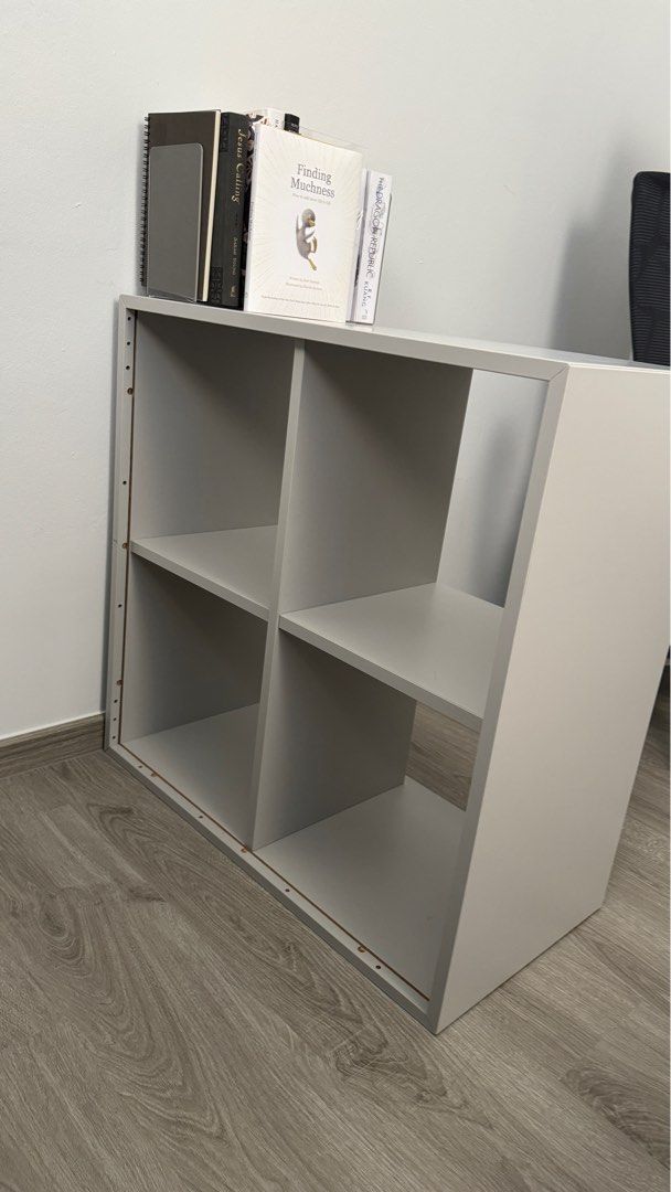 Ikea EKET 2x2 Cabinet Bookshelf Open Shelf, Furniture & Home Living ...