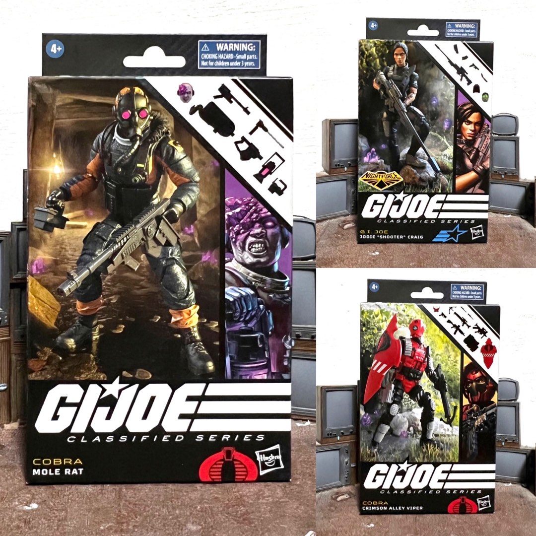 [In hand - Pls read] Hasbro GI g.i. Joe Classified Series Nightforce ...