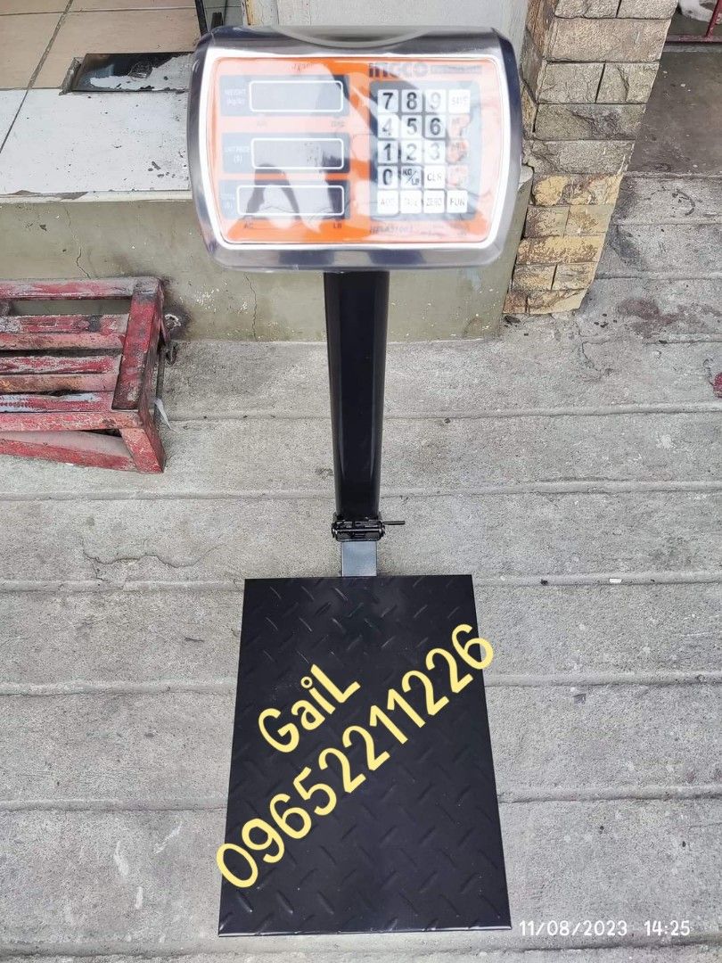 INGCO 100kgs. Capacity Electronic Weighing Scale (HESA31003 ...
