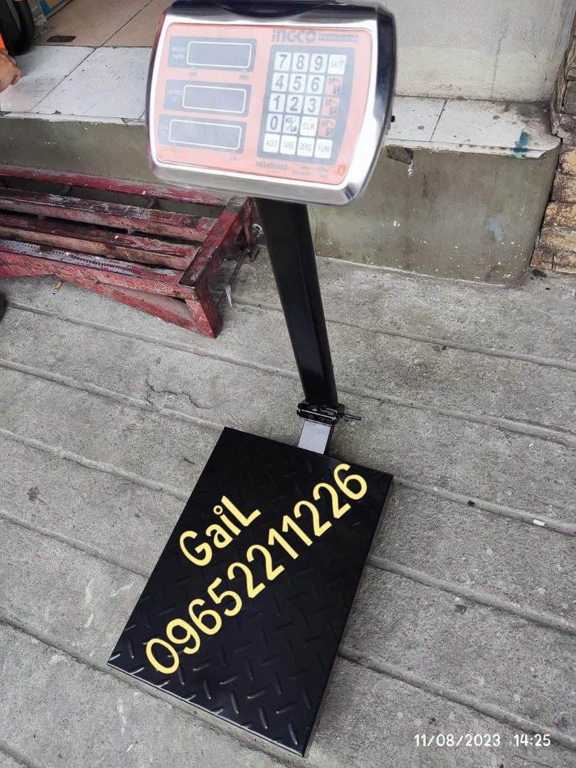 INGCO 100kgs. Capacity Electronic Weighing Scale (HESA31003 ...