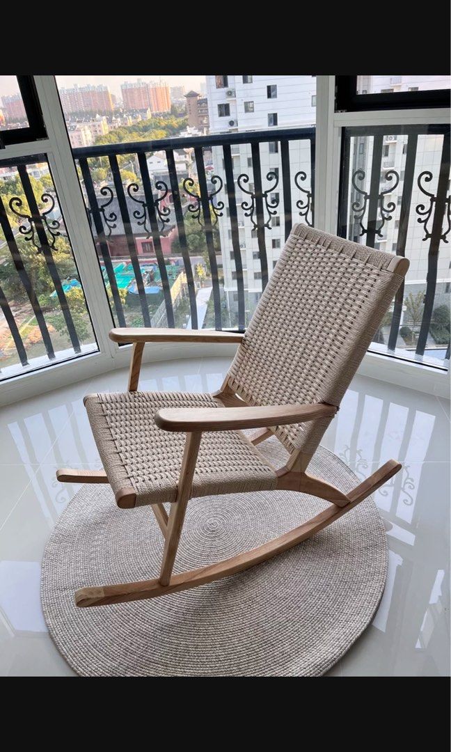 Instagram-worthy minimalist Rocking Chair, Furniture & Home Living ...