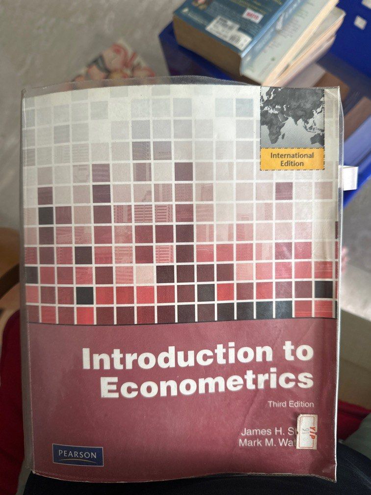 Introduction To Econometrics Hobbies And Toys Books And Magazines